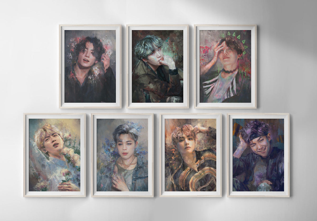 'Braids' Mark Lee / NCT Dream Art Print – Guzzardi Art